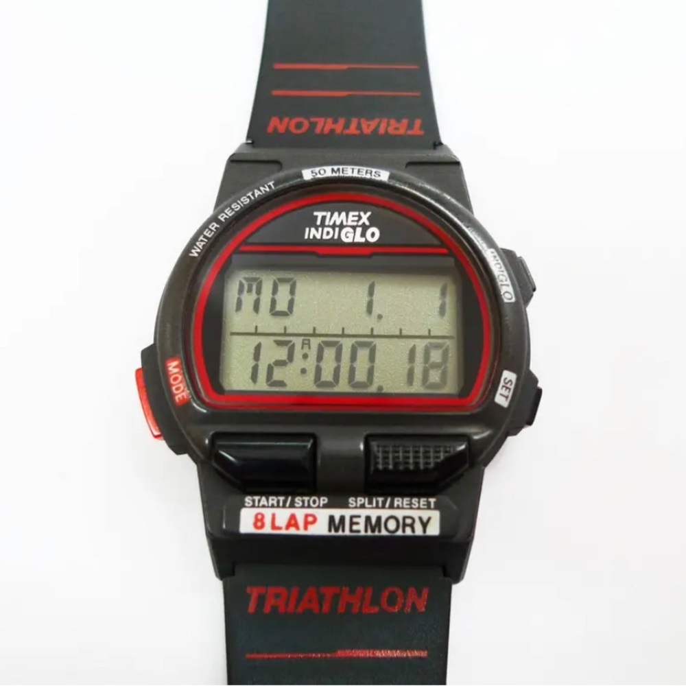 Vintage Timex Ironman Triathlon Men Wristwatch Indigl… - Gem